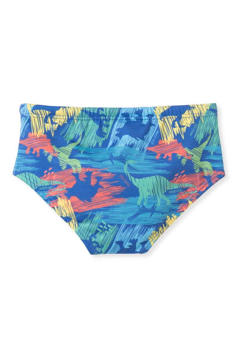 Sunga Infantil Menino Dino Cores Proteção UV
